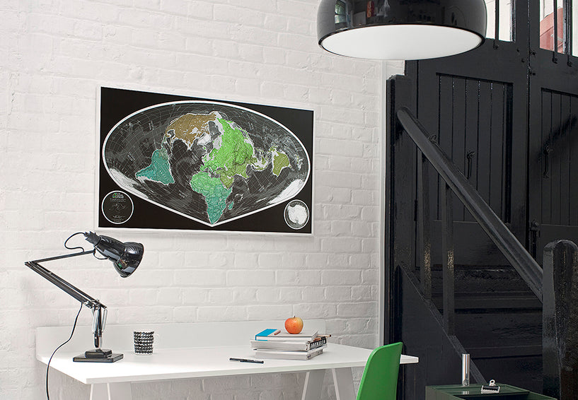 5 Cool Places to Display a Map – The Future Mapping Company