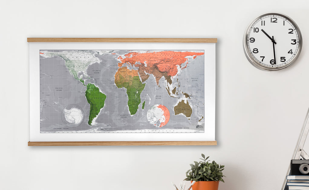 4 fun ways to display a map – The Future Mapping Company