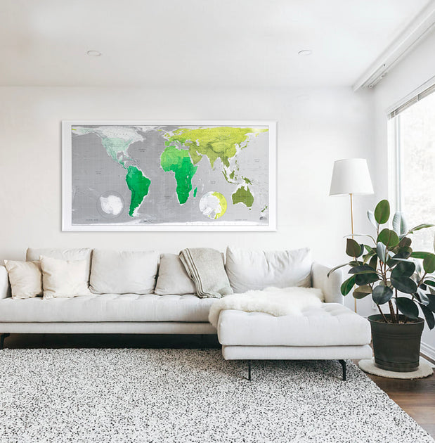 The Allure of Modern Maps: Transforming Spaces with Colourful Designs ...