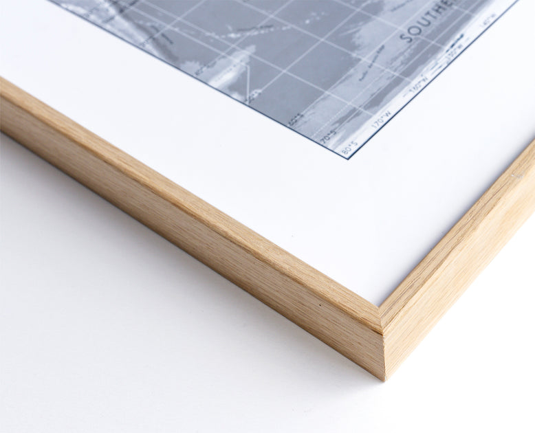 New in: Oak frames! – The Future Mapping Company