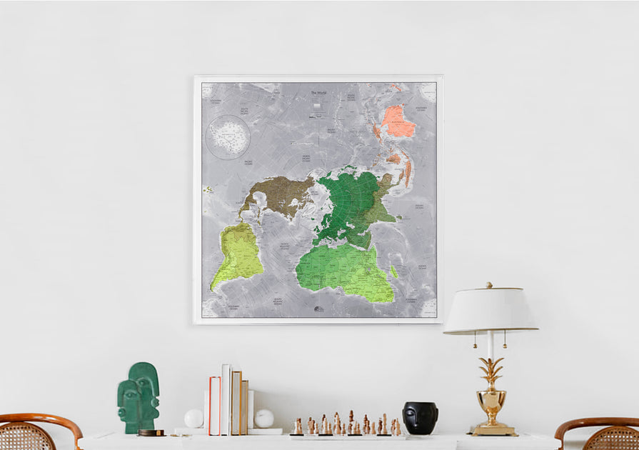 Exploring the Peirce Quincuncial Projection : Mapping the World in Sty ...