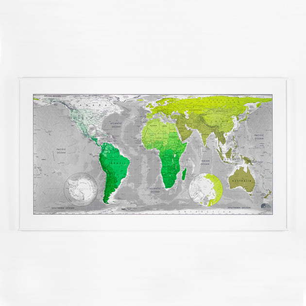 World Wall Map – The Future Mapping Company