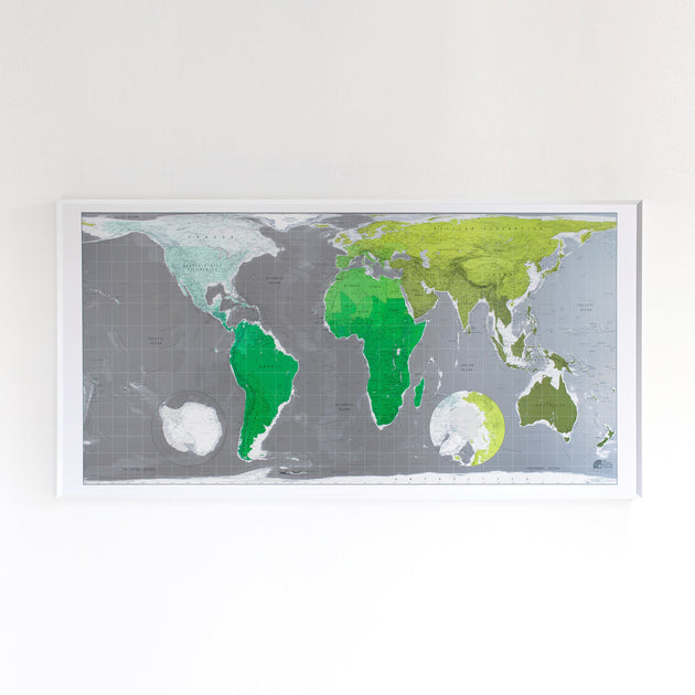 World Wall Map – The Future Mapping Company