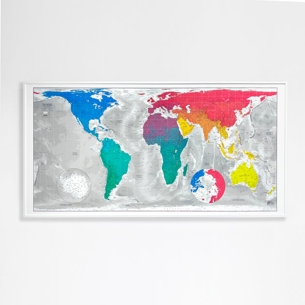 World Wall Map – The Future Mapping Company