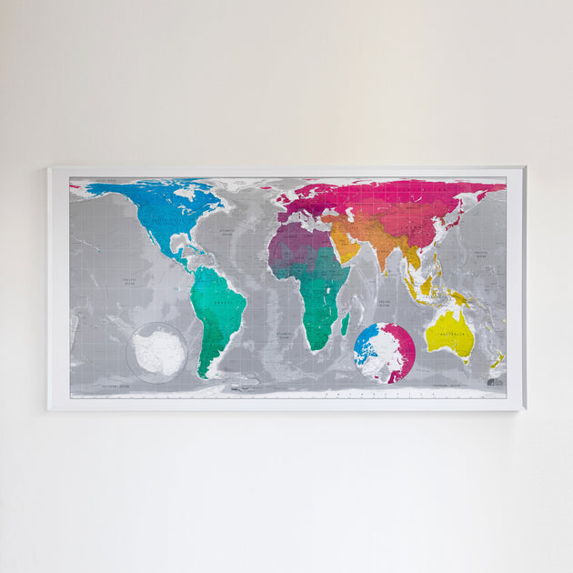 World Wall Map – The Future Mapping Company