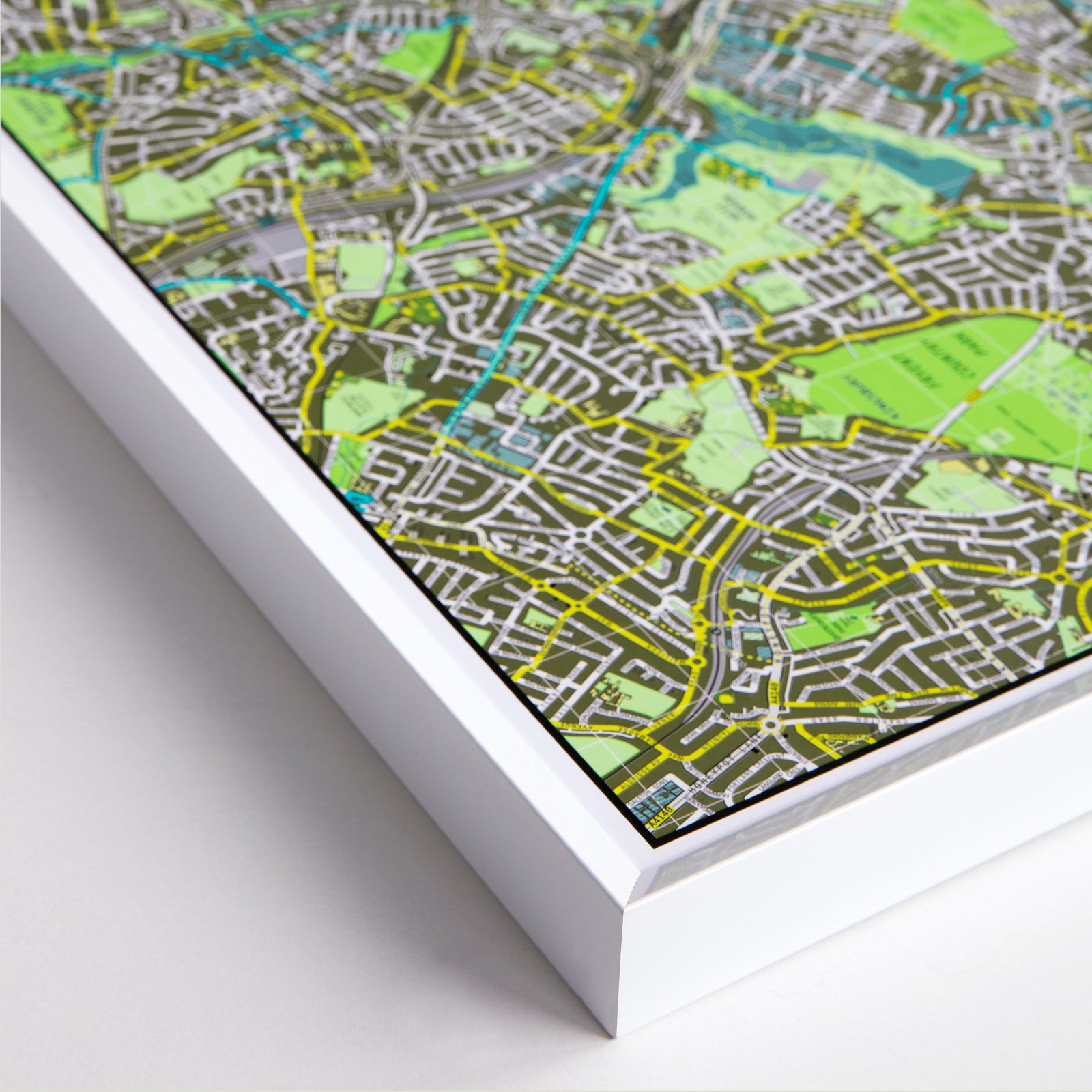 Framed World Map | Stunning Framable Maps | Map Wall Art – The Future ...