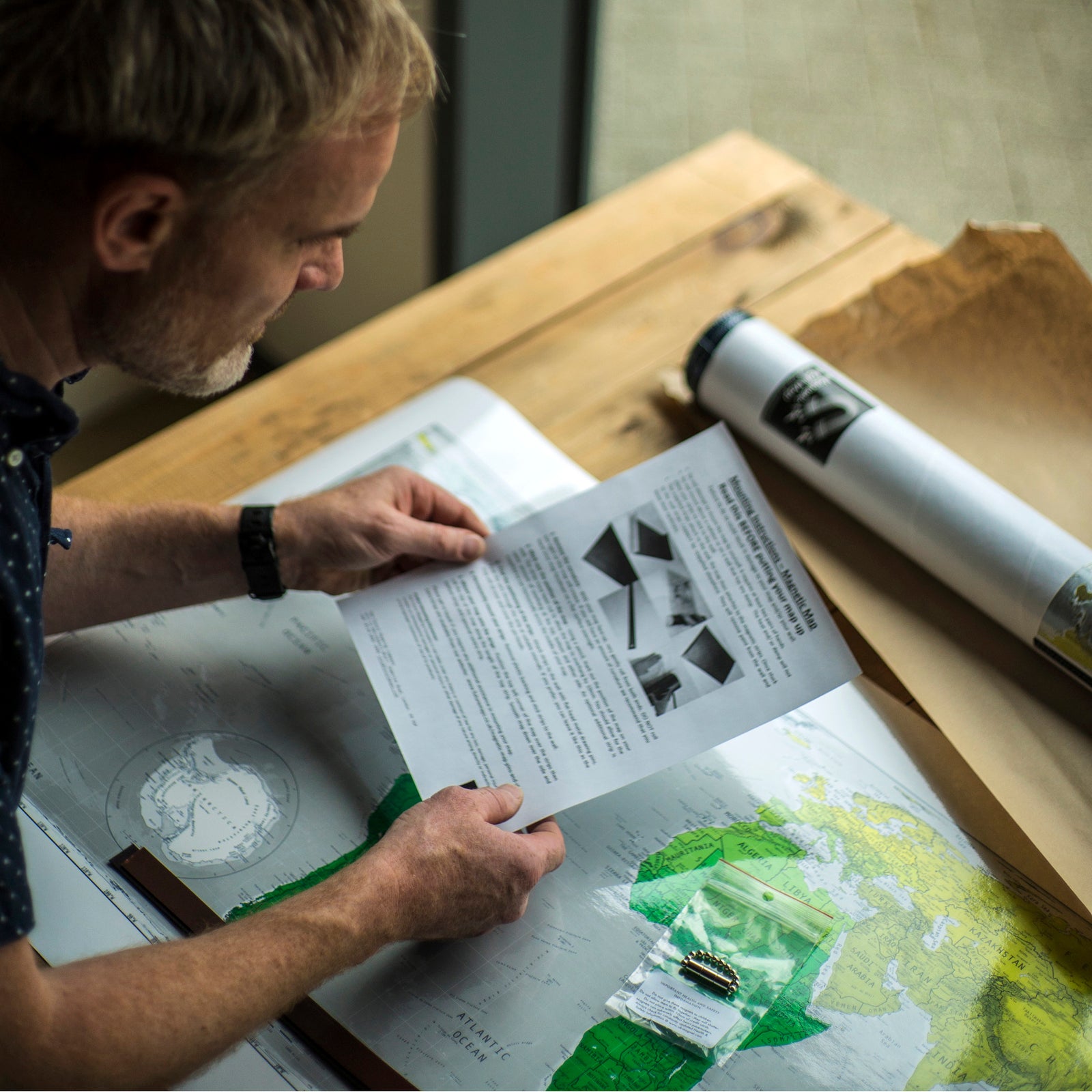 Magnetic World Map | Interactive Wall Maps | Future Maps – The Future ...