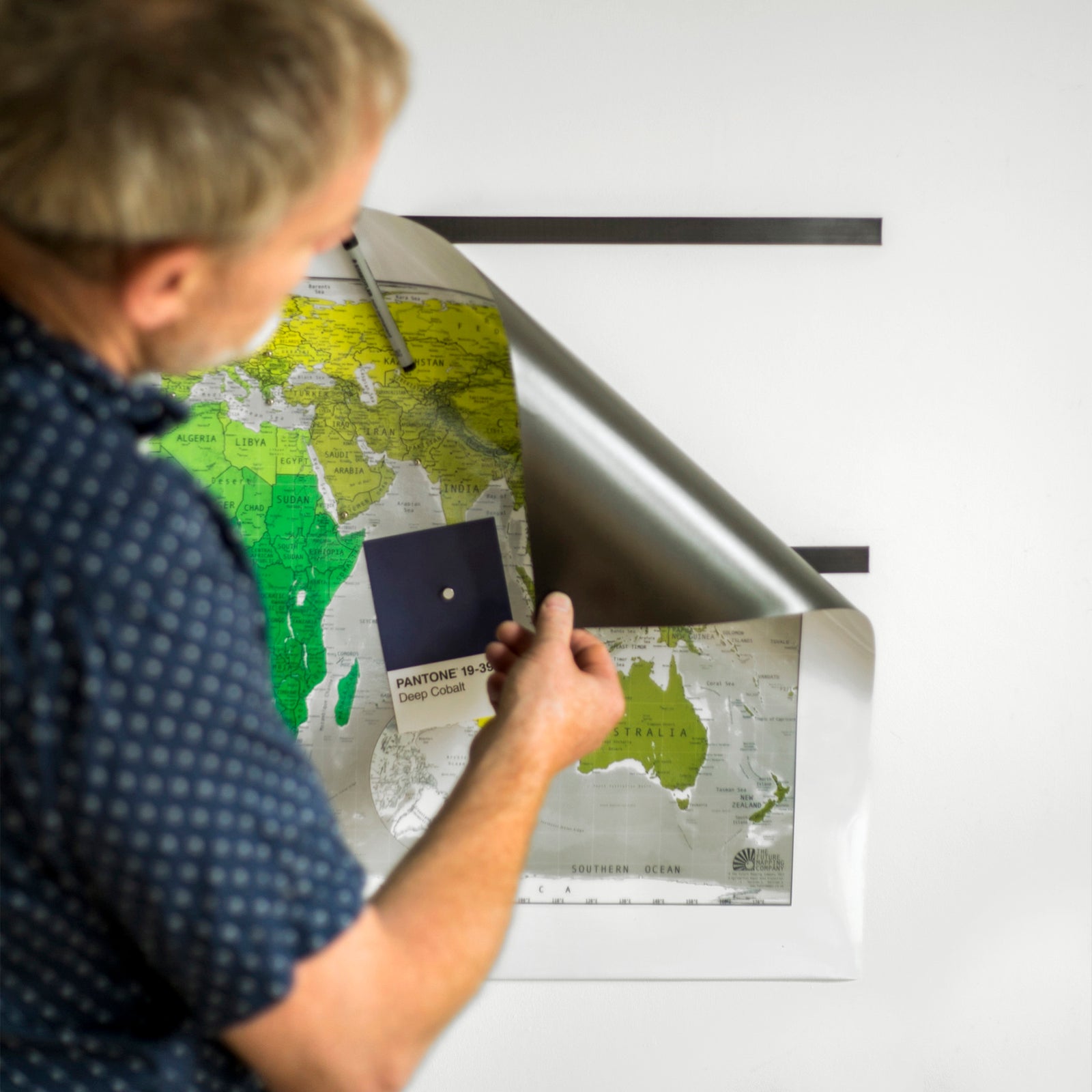 Magnetic World Map | Interactive Wall Maps | Future Maps – The Future ...