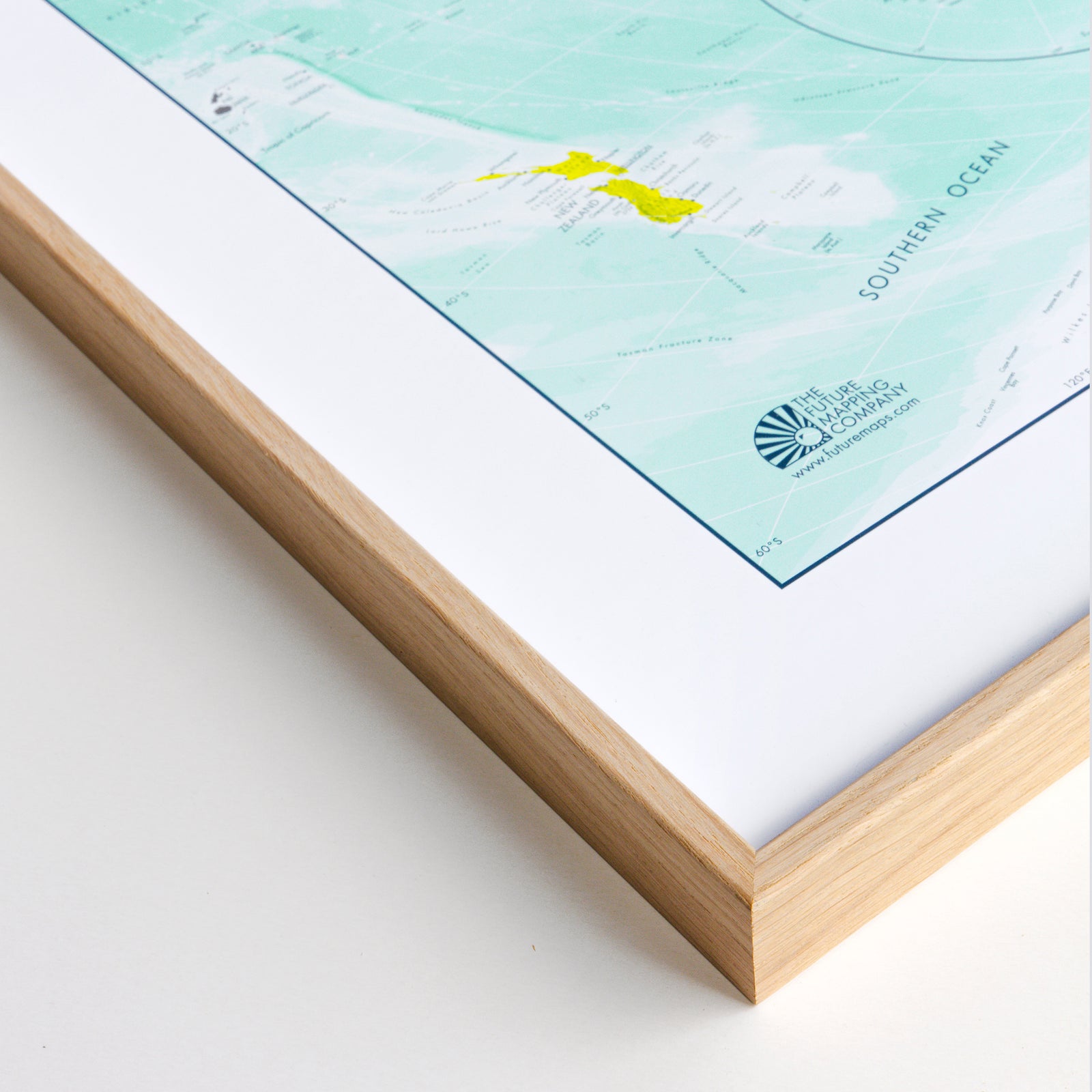 Framed World Map | Stunning Framable Maps | Map Wall Art – The Future ...